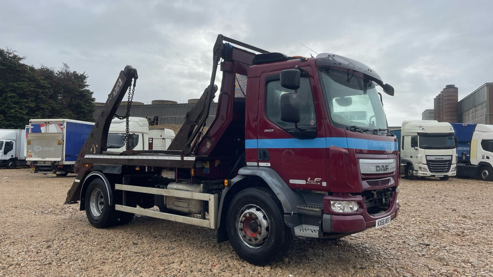 DAF LF 260 Skip Loader – 2016 – JK Logistics Ltd